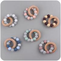 China Baby Pacifier Clip Chain Silicone Teething Toys Baby Pacifier Holder Clips for sale
