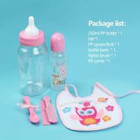 China 2021 Hot Sale 12PCS Baby Bottle  Bank BPA Free Silicone Baby Bottle for sale
