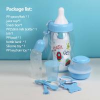 China 2021 Hot Sale 12PCS Baby Bottle  Bank BPA Free Silicone Baby Bottle for sale