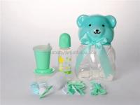 China Baby feeding bottle set new born baby bottle piggy bank for sale
