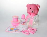 China Baby feeding bottle set new born baby bottle piggy bank for sale