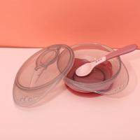 China Wholesale  Resistant Shatter Strong Suction Soft Silicone Baby Bowl for Dinner for sale