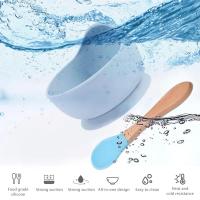 China Safety Infant Feeding Spoons And Bowls 100% BPA Free Eco Friendly for sale