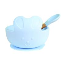 China Waterproof Fixing Non-Slip Auxiliary Practice Food Grade silicone baby bowl for sale