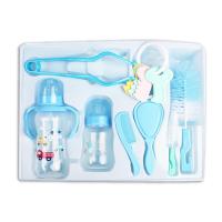 China Baby Bottle Milk Water Drinking Sublimation Travel Anti Colic High Transparent Feeding Biberon Set for sale