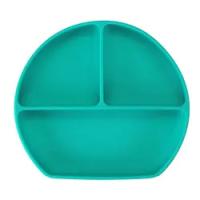 China Toddlers Silicone Feeding Set Suction Baby Bowl Plates Dinner Tableware for sale