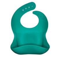 China Silicone Newborn Feeding Set Baby Tableware 5PCS Bib Plate Suction Bowls for sale