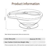 China Food Grade Infant Feeding Bowl Custom PP Baby Suction Bowl Dinnerware Set for sale