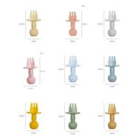 China Toddlers Suction Weaning Set Silicone Baby Feeding Set Dinner Tableware for sale
