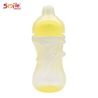 China Soft Mouth Infant Feeding Bottle Milk Newborn Training Feeding Cup for sale