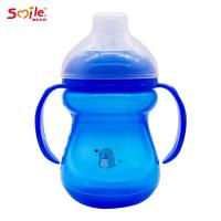 China Arc Type Infant Sippy Cup Eco Friendly Baby Drinking Cup With Handle for sale