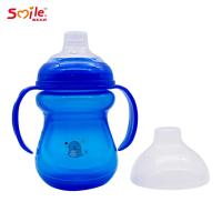 China Arc Type Infant Sippy Cup Eco Friendly Baby Drinking Cup With Handle for sale