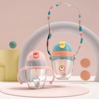 China Home Infant Trainer Cup Anti Fall Multifunctional Newborn Baby Water Bottle for sale