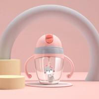 China Home Infant Trainer Cup Anti Fall Multifunctional Newborn Baby Water Bottle for sale