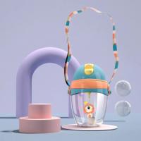 China Home Infant Trainer Cup Anti Fall Multifunctional Newborn Baby Water Bottle for sale