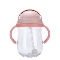 China Custom Infant Sippy Cup Anti Choke Silicone Straw Cup No Toxic for sale
