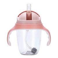 China Custom Infant Sippy Cup Anti Choke Silicone Straw Cup No Toxic for sale