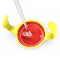 China 2020 New leakproof design spoon baby cups sippy for sale