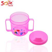 China Wholesale Baby Kids Cute Cup Children Learn Feeding Drinking Water Straw Handle Bottle Sippy Training Cup for sale