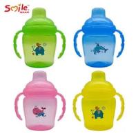 China Wholesale  Easy to Grasp  BPA Free Silicone Baby Cup for sale