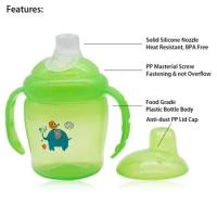 China Wholesale  Easy to Grasp  BPA Free Silicone Baby Cup for sale