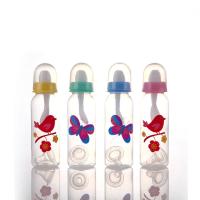 China 3 in 1 Baby Bottle Milk Bottle 250ml 9 oz PP Material Weaning Bottle With Spoon for sale