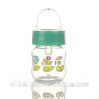 China Wholesale High Quality Eco-friendly Silicone Baby Feeding Bottle Custom Print Pattern Sublimation Baby Bottle for sale