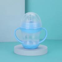 China New Duckbill Type Anti-drip Water Cup With Lid And Handle Heat Insulation, Scalding And Anti-falling Baby Drinking Cup for sale