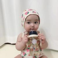 China Customized Drinking Straw Cup 300ml Baby Water Cup Drinking Bottle for sale