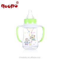 China BPA Free Anti-colic 150ml   Baby Feeding Bottle PP Material With Handle Customized  Baby Bottle for sale