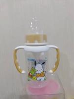 China BPA Free Anti-colic 150ml   Baby Feeding Bottle PP Material With Handle Customized  Baby Bottle for sale