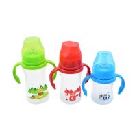 China Custom Logo Standard Baby Feeding Bottle Sets Animal Fox Print Pattern Sublimation Small Baby Bottle for sale