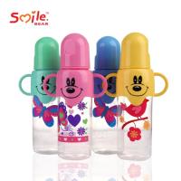 China Wholesale Color Changing Cartoon Baby Feeding Bottle With Temperature Bottom for sale