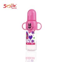 China Wholesale Color Changing Cartoon Baby Feeding Bottle With Temperature Bottom for sale