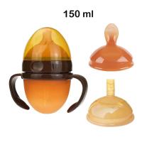China Nano Silver Silicone Feeding Bottle 150ML 250ML Customized Color for sale