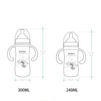 China PP Material Sipper Feeding Bottle With Handle BPA Free Infant Training for sale