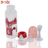 China Wide Neck Baby Feeding Bottle PP Material Eco Friendly Skidproof for sale
