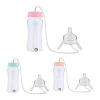 China Design Professional Baby Milk Bottle Silicone  BPA Free Silicone Feeding Baby Bottle for sale