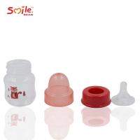 China 60ml Bpa Free Standard Neck Baby Nursing Bottle Animal Print Pattern Sublimation Small Baby Bottle for sale