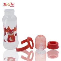 China Eco Friendly Baby Feeding Bottle Animal Pattern With Handles Skidproof for sale