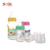 China Standard Babies Milk Bottle Bpa Free Pp Eco-friendly Food Grade Custom Logo Silicone Nipple Infant Pp Feeding Baby Bottles for sale