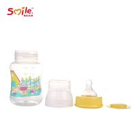 China Standard Babies Milk Bottle Bpa Free Pp Eco-friendly Food Grade Custom Logo Silicone Nipple Infant Pp Feeding Baby Bottles for sale