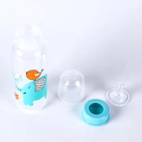China Food Grade Milk Feeding Bottle PP Material 250ML Animal Cartoon Baby Bottle for sale