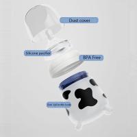 China Baby Silicone Feeding Bottle Imitating Breast Milk for Newborn Baby Anti-colic Anti-choking Cow Milk Baby Feeding Supplies for sale