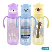 China New Baby Feeding Products BPA Free Lovely Cartoon 150ml/250ml Baby Training Feeding Bottle for sale