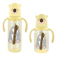 China New Baby Feeding Products BPA Free Lovely Cartoon 150ml/250ml Baby Training Feeding Bottle for sale