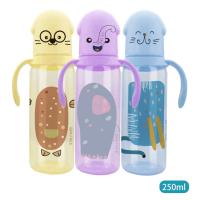 China Silicone Baby Feeding Bottle BPA Free Customized Eco Friendly 150ml 250ml for sale