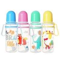 China 250ml Standard Mouth Pp Baby Feeding Bottle With Handle Bpa Free Feeding Supplies Baby Bottle for sale