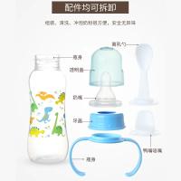 China Hot-selling Cute Children Plastic Straw Water Bottle With Handle Anti-fall Children Gift Baby Student Sports Cartoon Bottle for sale