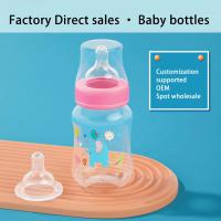 China Animal Pattern PP Feeding Bottle With Silicone Nipple Unbreakable for sale